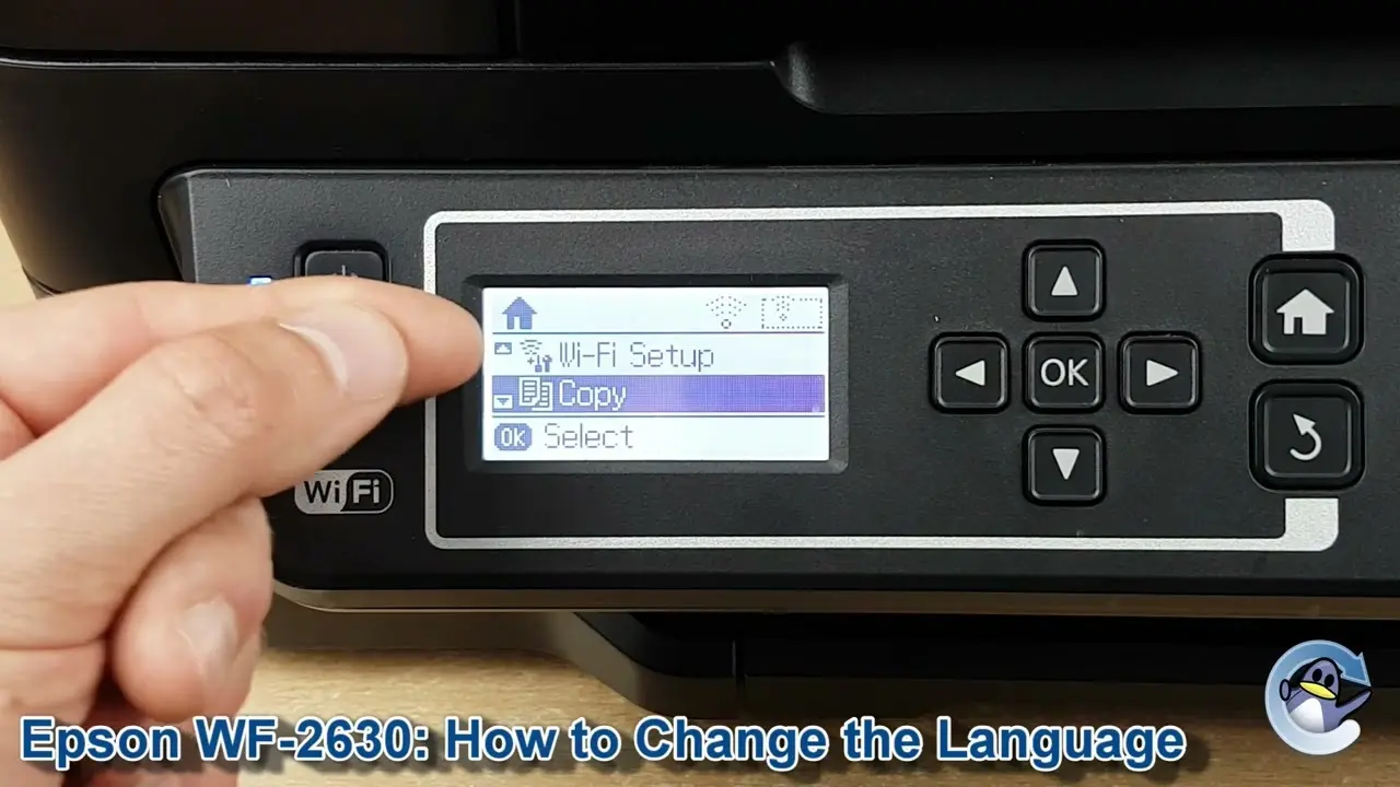Cómo Enviar Un Fax Desde La Fotocopiadora Workforce Wf-2630 ...